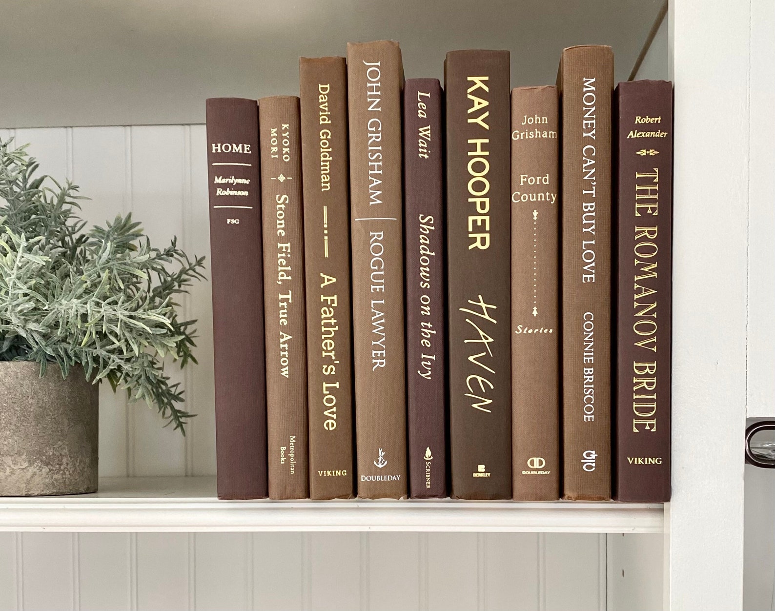 Brown & Black Books, Staging Books, Home Decor, Decorative Books ...