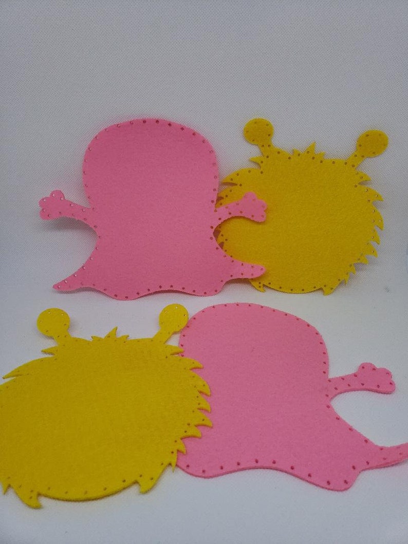 Felt Monsters Kit 5 Cute Little Monsters Sew It Yourself - Etsy Canada
