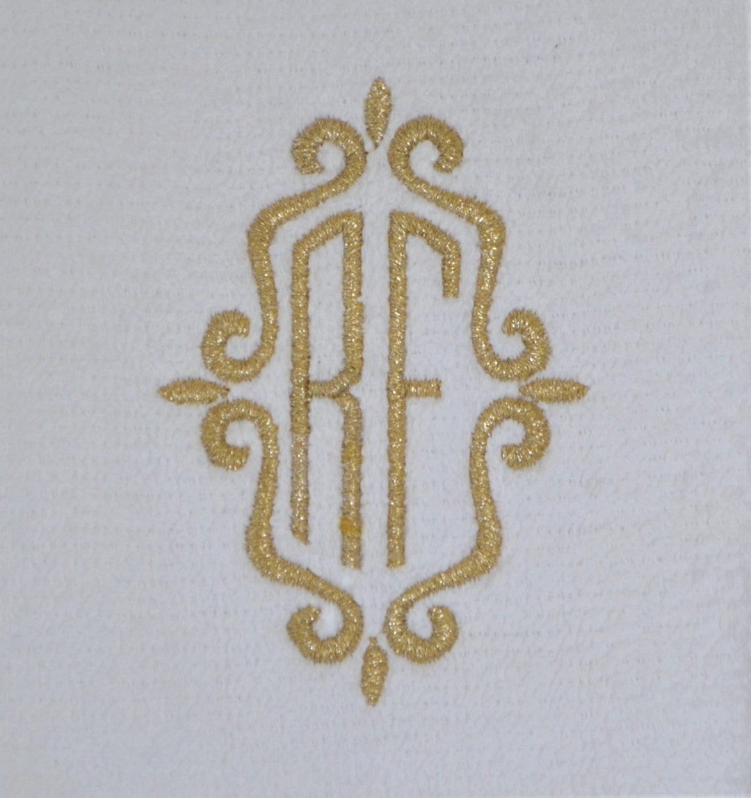Long Haired Princess in a Tower Monogram on Terry Cloth Robe - Etsy
