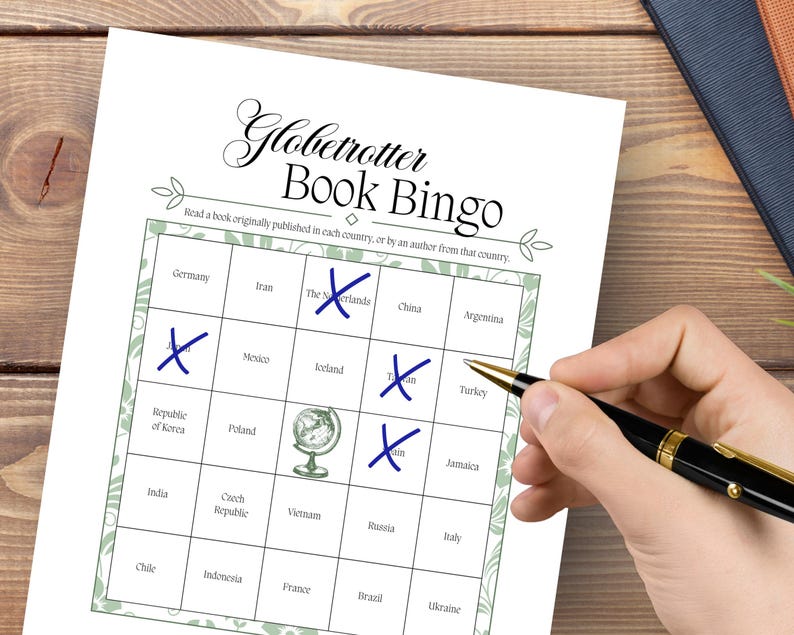 Printable Book Bingo Cards | Fun & Unique Reading Challenge - Etsy