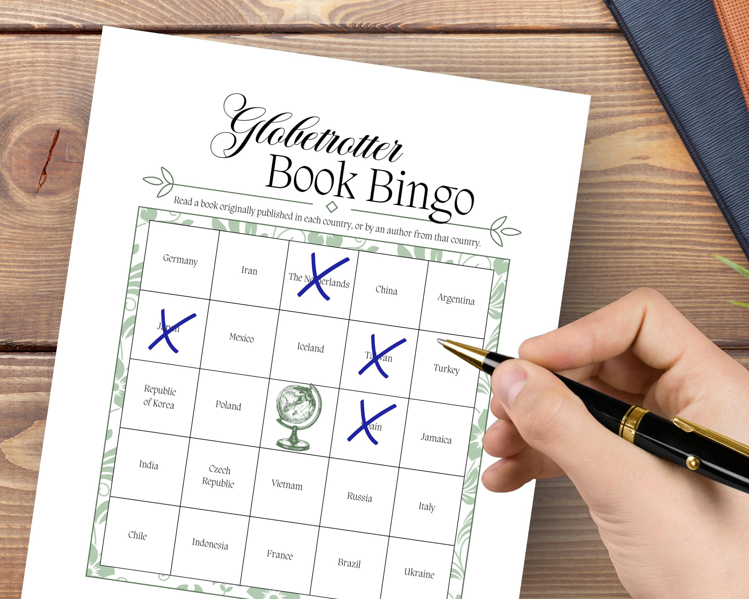 Printable Book Bingo Cards | Fun & Unique Reading Challenge - Etsy