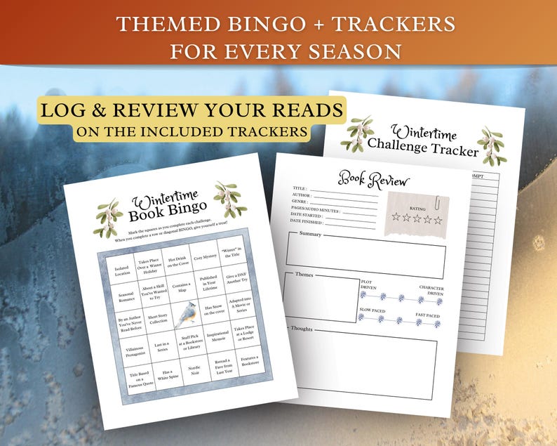 Ultimate Seasonal Reading Challenge Bundle | Printable Games to Tackle ...