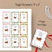 Christmas Gift Tag Bundle - Printable PDF Labels - Etsy