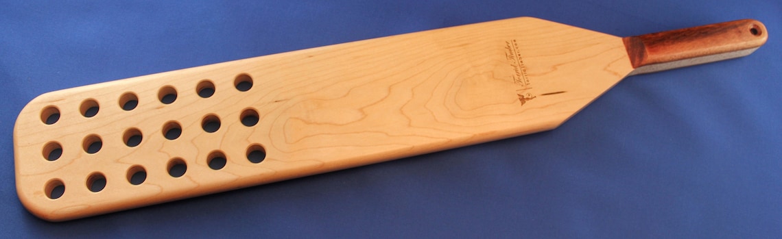 Disciplinarian Paddle With Holes - Etsy