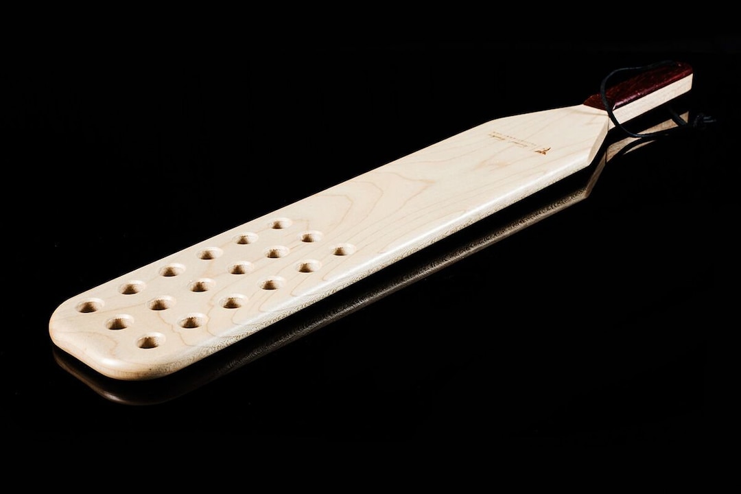 Disciplinarian Paddle With Holes - Etsy