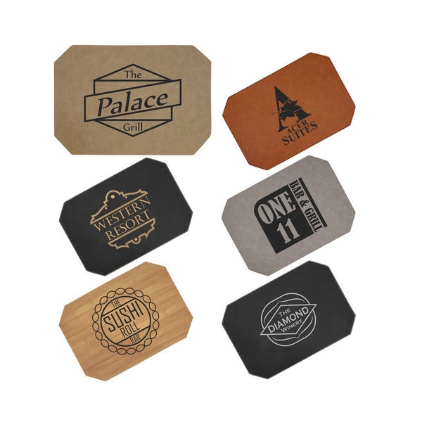 Custom Logo Placemats - Etsy