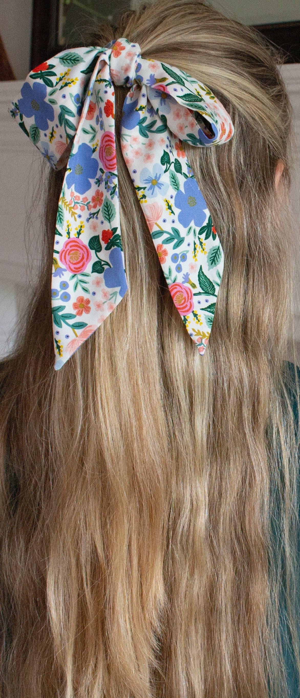 Skinny Scarf Rifle Paper Co Short Neck Scarf Headband | Etsy