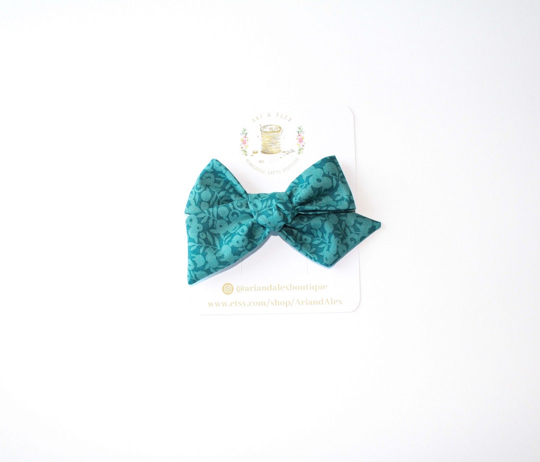 Liberty Hair Bow, School Girl Bows, Gift Under 20, Liberty of London ...