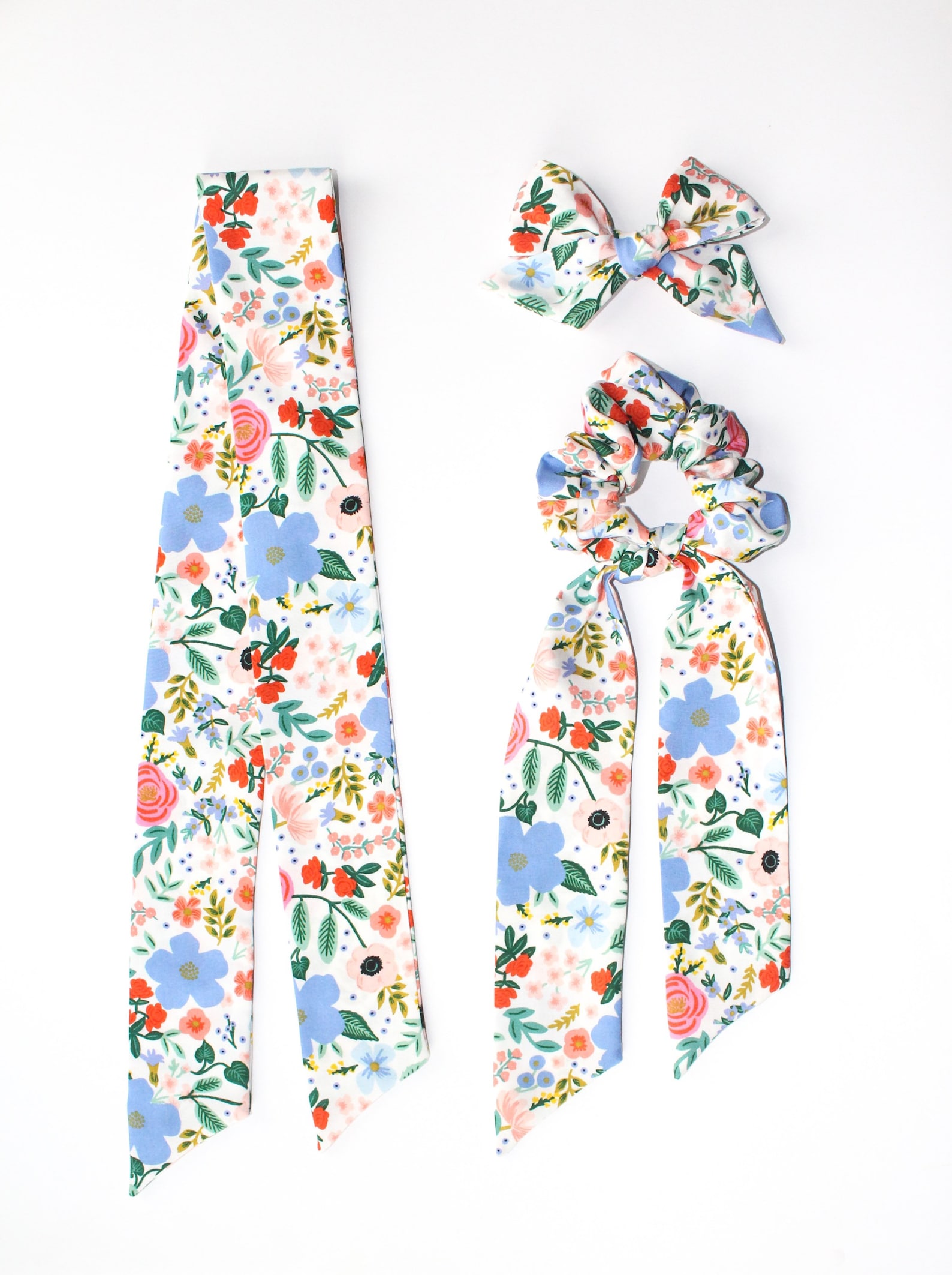 Skinny Scarf Rifle Paper Co Short Neck Scarf Headband - Etsy