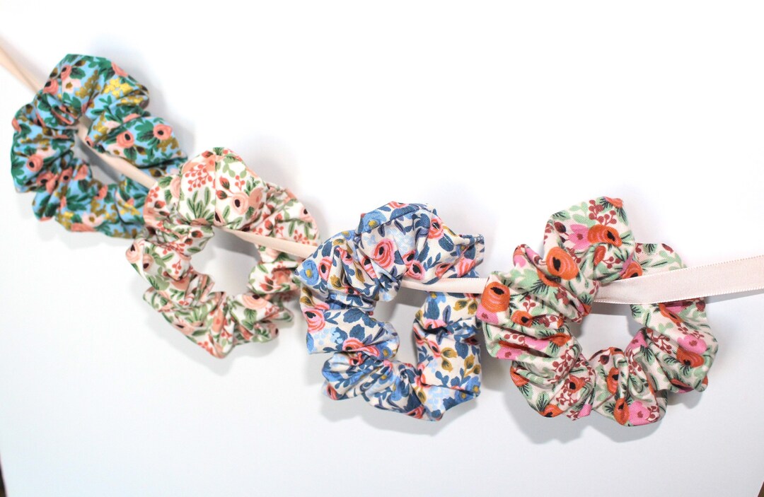 Scrunchie, Rifle Paper Co. Floral Scrunchies, Scrunchie Gift Set, Gift ...