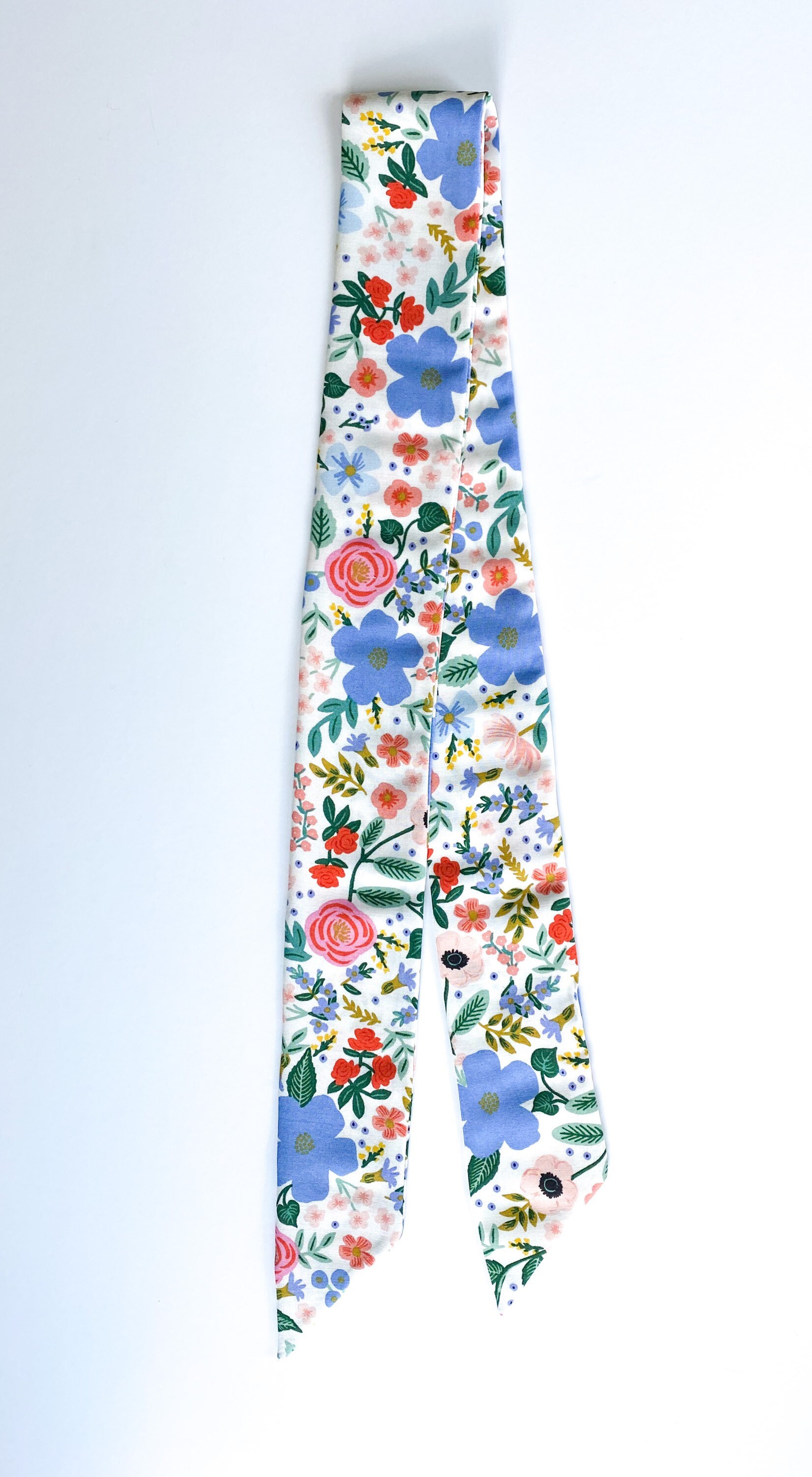 Skinny Scarf Rifle Paper Co Short Neck Scarf Headband | Etsy