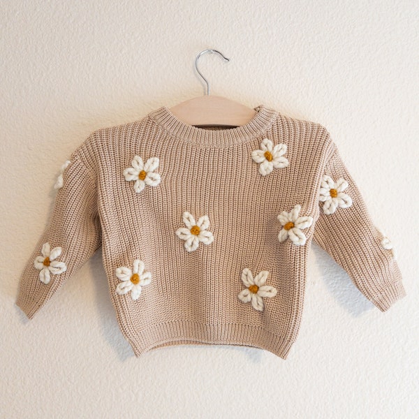 Flower Sweater - Etsy