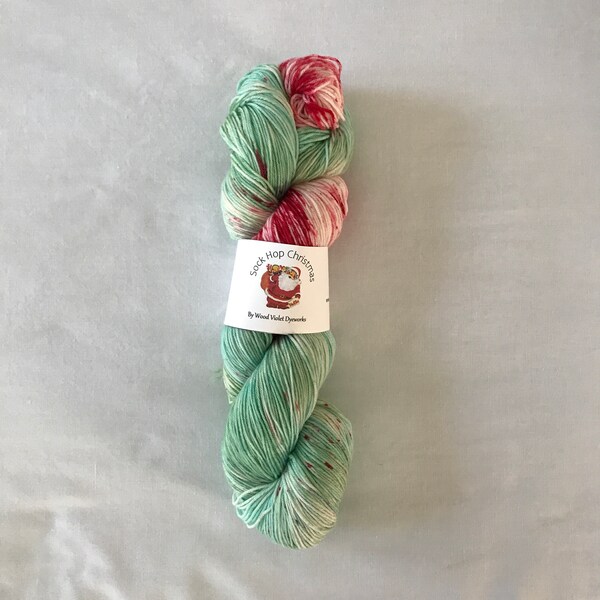 Christmas Sock Yarn - Etsy