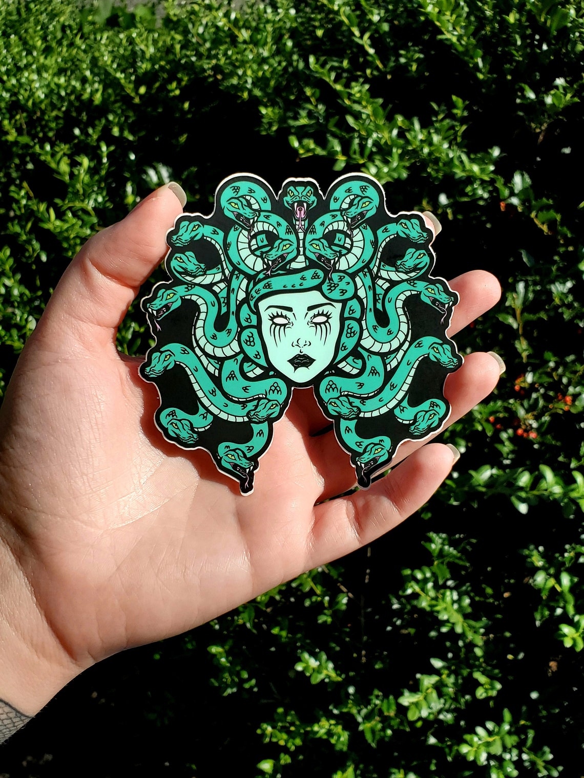 Medusa and Friends - Matte Vinyl Sticker - Etsy