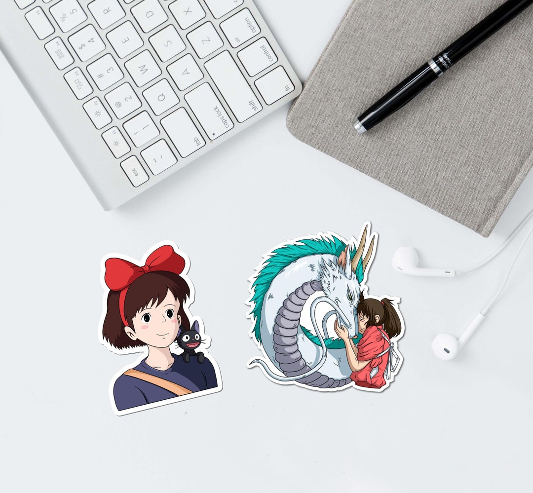 A Girl and Her Friend - Vinyl Stickers - Etsy