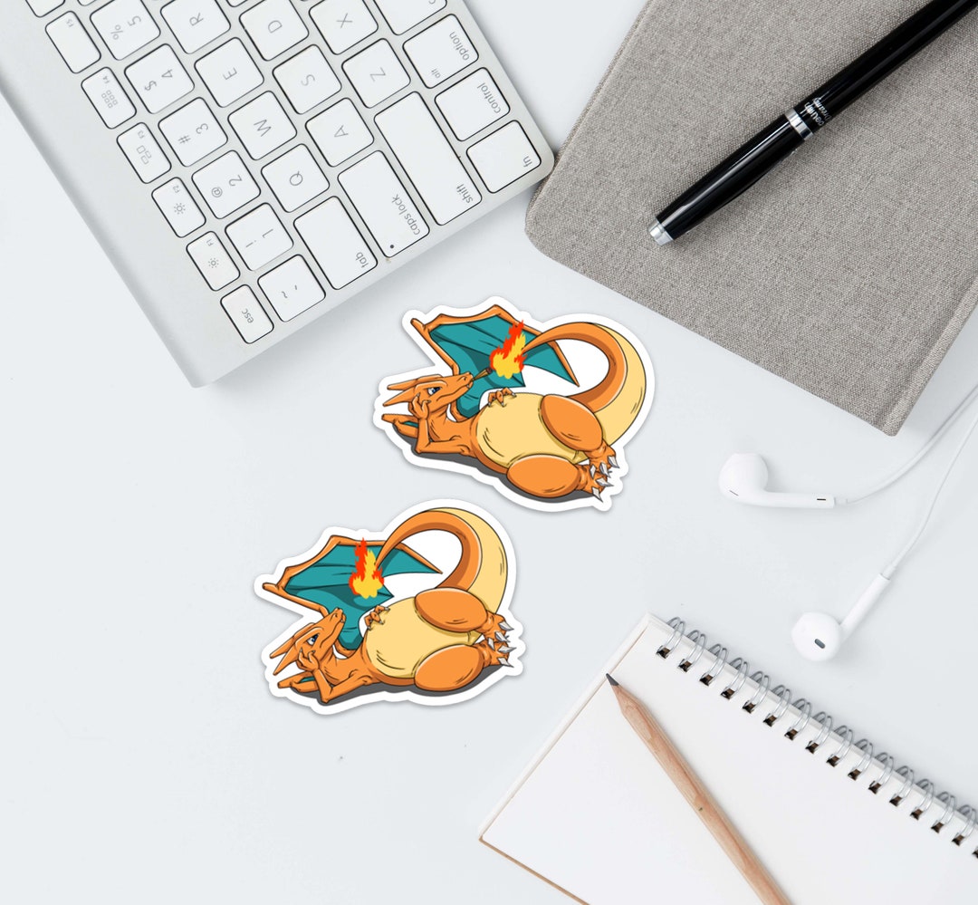 Chill Dragon Vinyl Sticker - Etsy