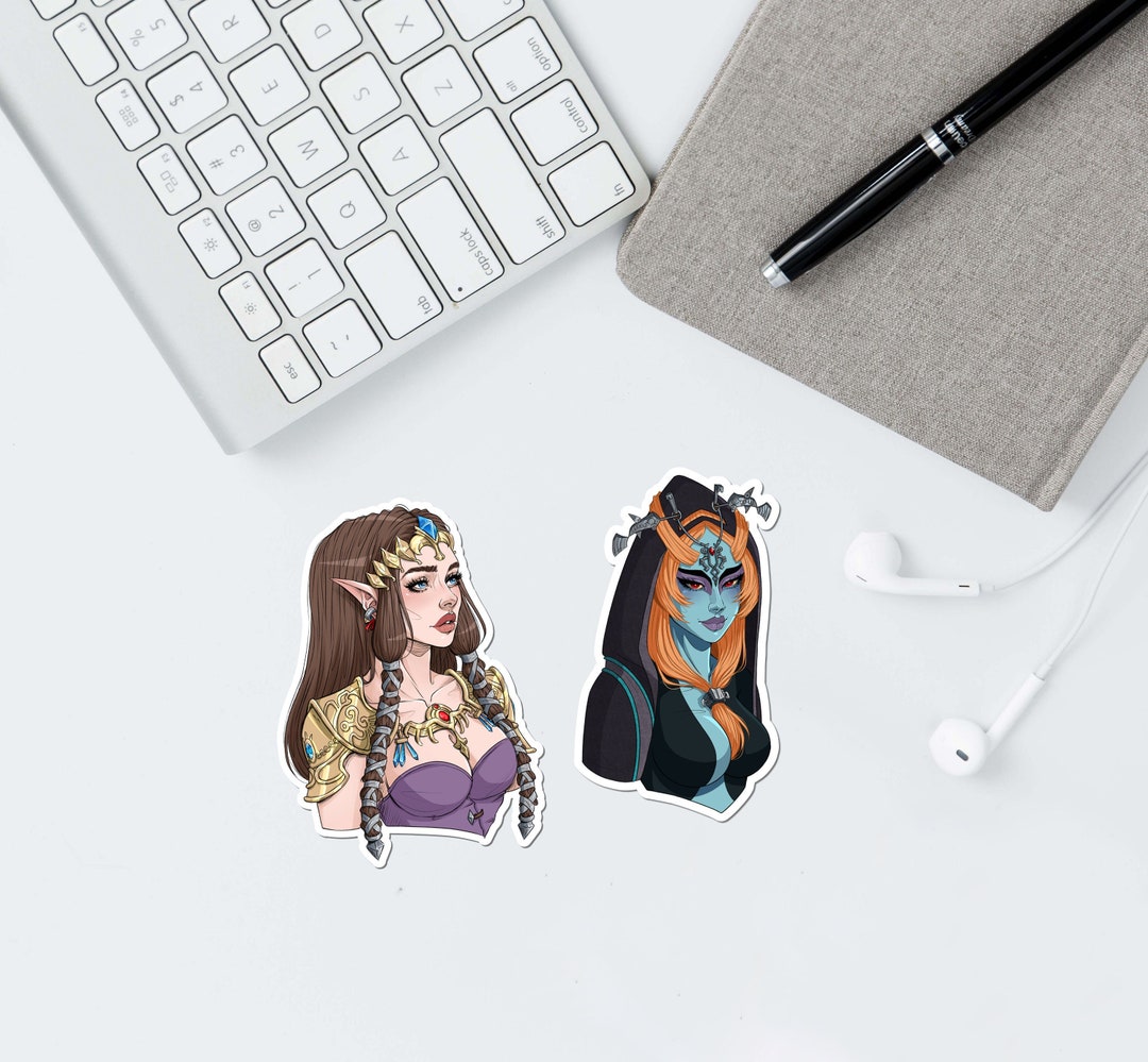 Twilight Princess - Vinyl Sticker With Matte Metallic Accents - Etsy