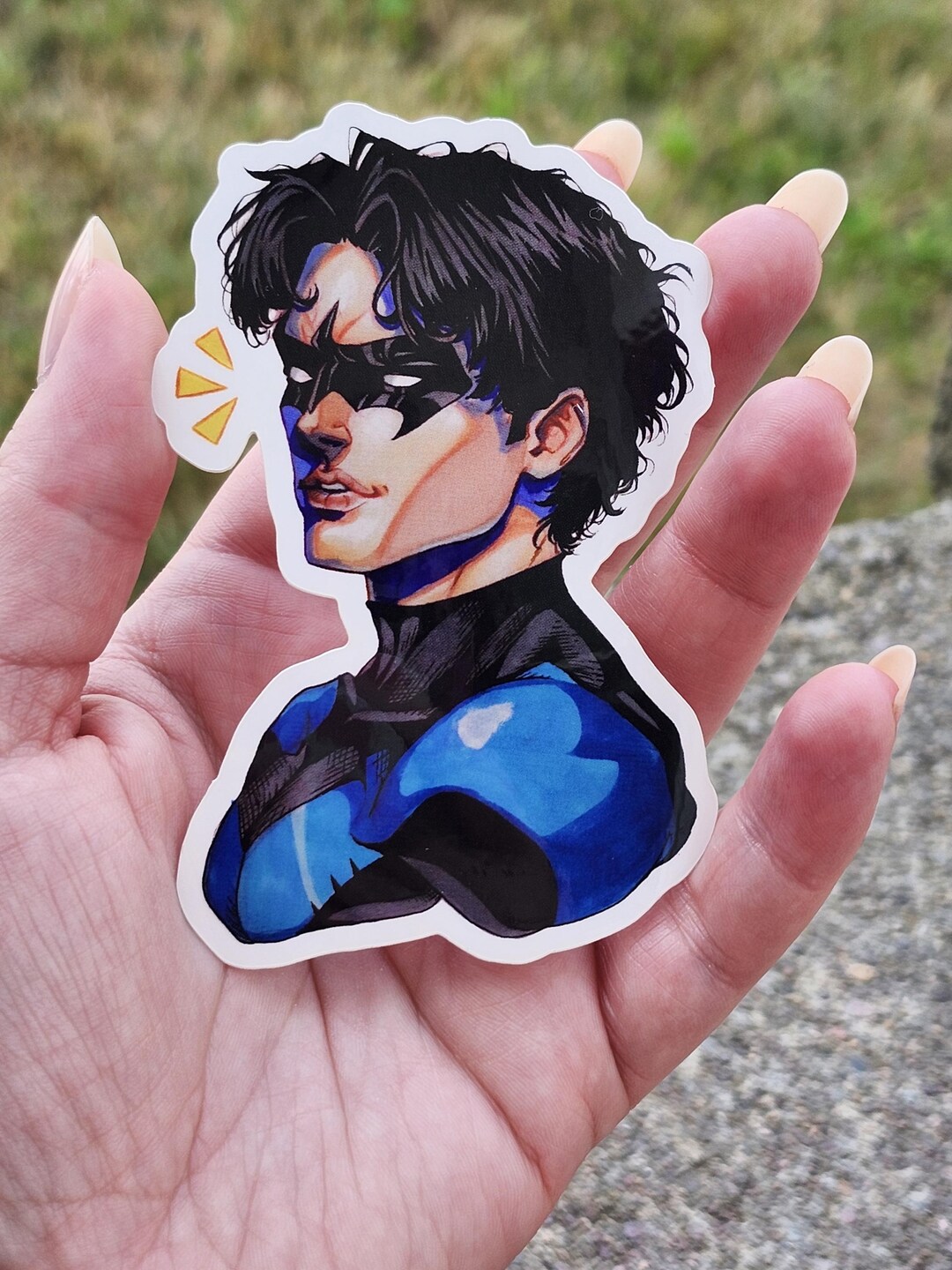 Nightwing - Vinyl Sticker - Etsy