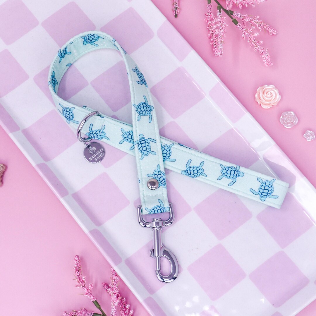 Sea Turtle Dog Leash, Blue Summer Traffic Dog Leash Option, Boy Dog ...