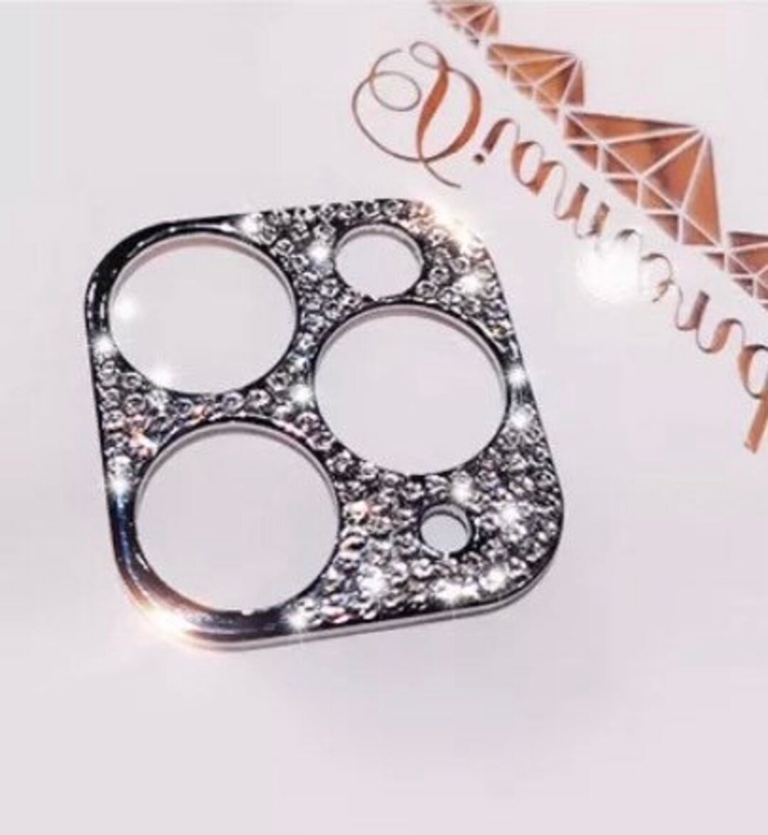 Rhinestone Camera Lens Protector Film for Iphone 11 and 12 Pro - Etsy