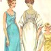 Simplicity 6569 1966 Glamourous Evening Dress and Stole Women's Size 12 ...