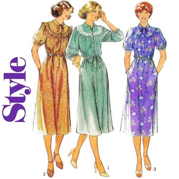 Vintage Women Dress Pattern - Etsy