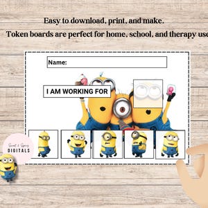 Printable Token Board | Visual Support | ABA Therapy | Classroom ...
