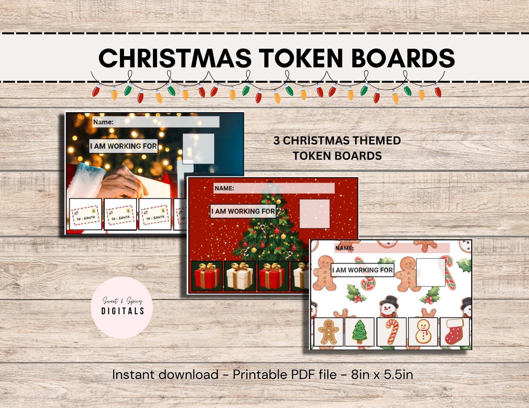 Printable Token Board | Visual Support | ABA Therapy | Classroom ...