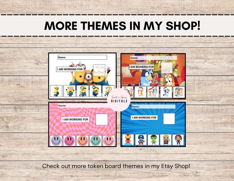 Printable Token Board | Visual Support | ABA Therapy | Classroom ...