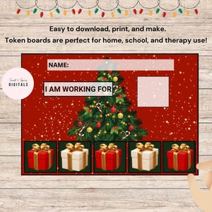 Printable Token Board | Visual Support | ABA Therapy | Classroom ...
