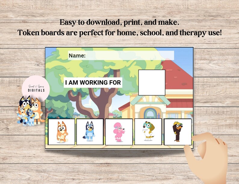 Printable Token Board | Visual Support | ABA Therapy | Classroom ...