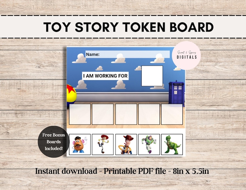 Printable Token Board | Visual Support | ABA Therapy | Classroom ...
