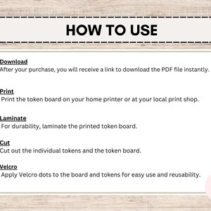 Printable Token Board | Visual Support | ABA Therapy | Classroom ...