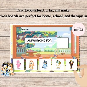 Printable Token Board | Visual Support | ABA Therapy | Classroom ...