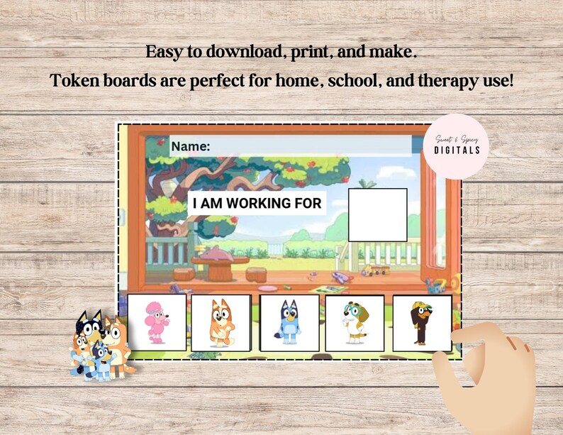 Printable Token Board | Visual Support | ABA Therapy | Classroom ...