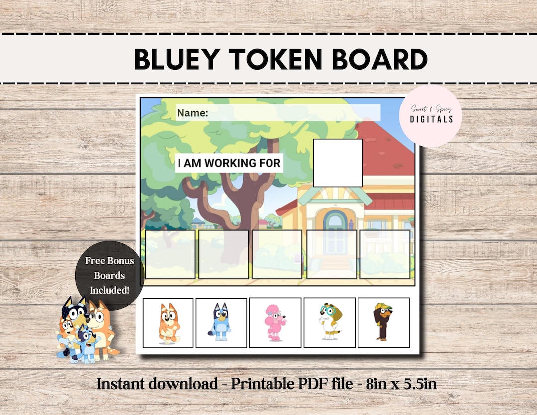 Printable Token Board | Visual Support | ABA Therapy | Classroom ...