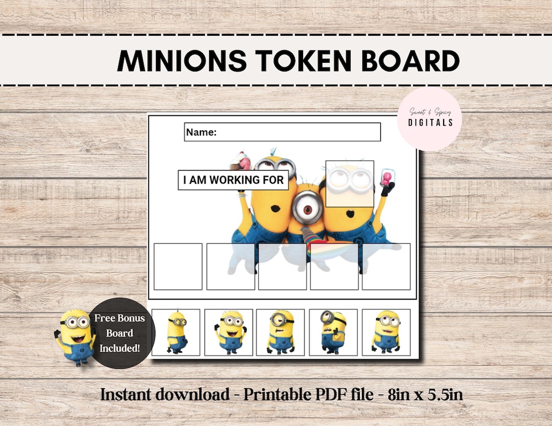Printable Token Board | Visual Support | ABA Therapy | Classroom ...