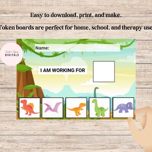 Printable Token Board | Visual Support | ABA Therapy | Classroom ...