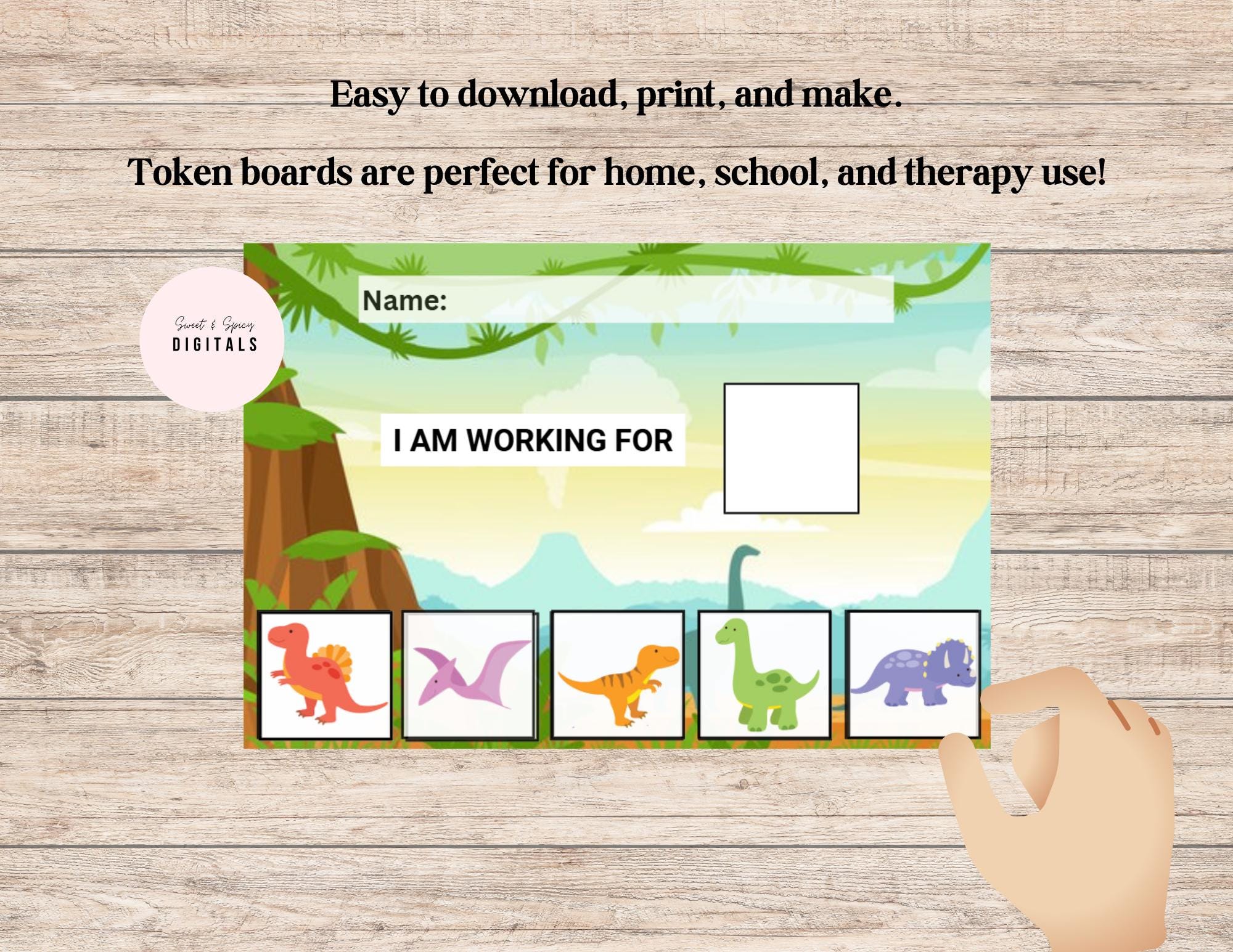 Printable Token Board | Visual Support | ABA Therapy | Classroom ...