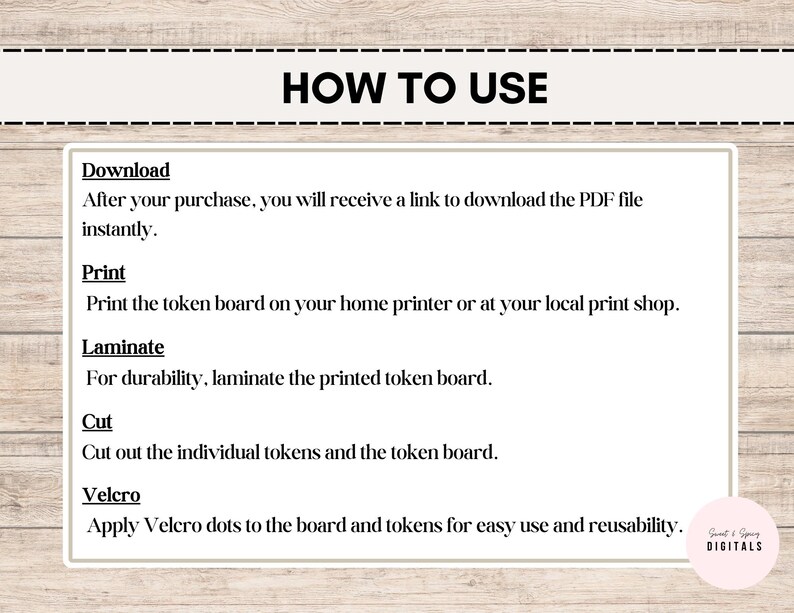 Printable Token Board | Visual Support | ABA Therapy | Classroom ...