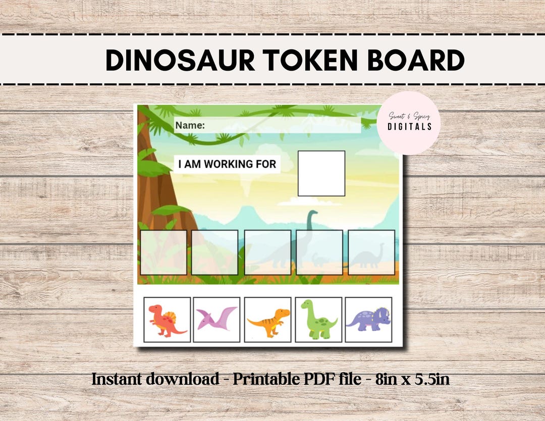 Printable Token Board | Visual Support | ABA Therapy | Classroom ...
