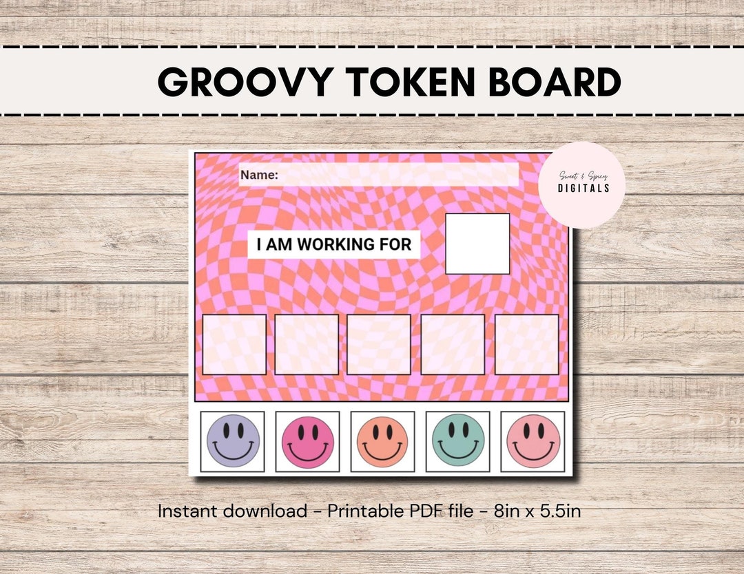 Printable Token Board for Kids | Visual Support | ABA Therapy ...