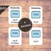 Days of the Week | ARABIC | English Bilingual Cards | 12 Arabic Flash ...