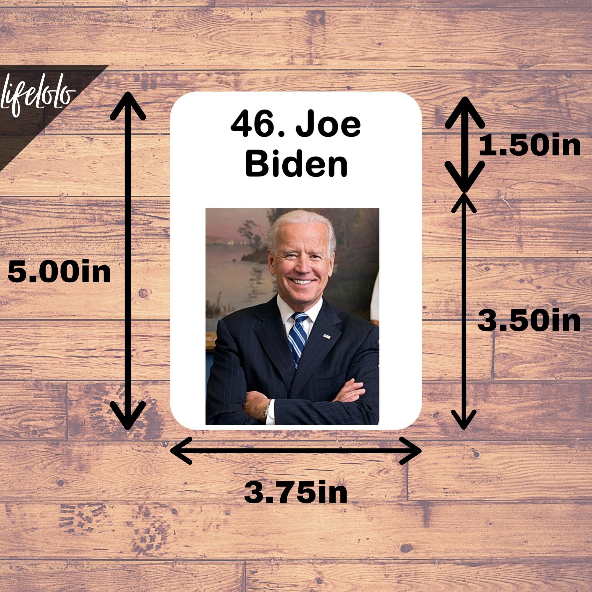 United States Presidents in ORDER Flash Cards American | Etsy