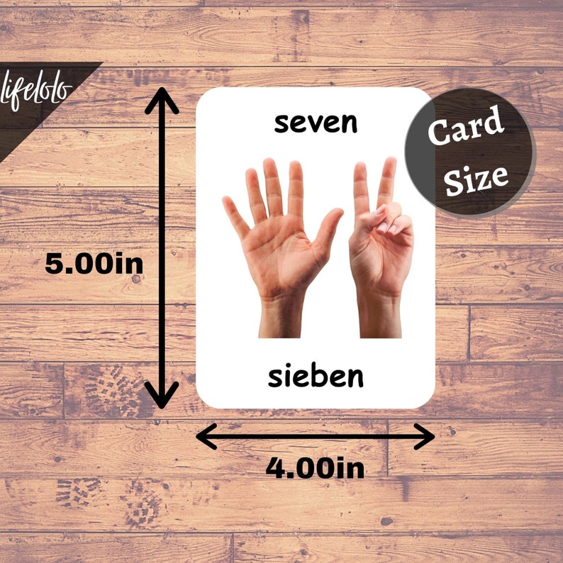 GERMAN Numbers Counting Flashcards Deutsche Learn German - Etsy