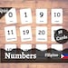 Numbers in Filipino 30 Cards Tagalog Flash Cards Montessori Math ...