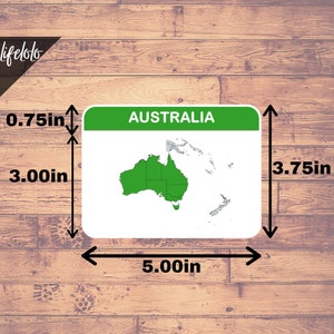 OCEANIA MAPS Flash Cards, Montessori Cards, Three Part Cards ...