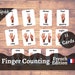 French Laminated Flash Cards | Handmade Flash Cards | Laminated Three ...