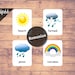 Weather Cards in ROMANIAN | Romanian Flash Cards | English Bilingual ...