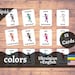 Colors UKRAINIAN Version - English Bilingual Cards | 12 Ukrainian Flash ...
